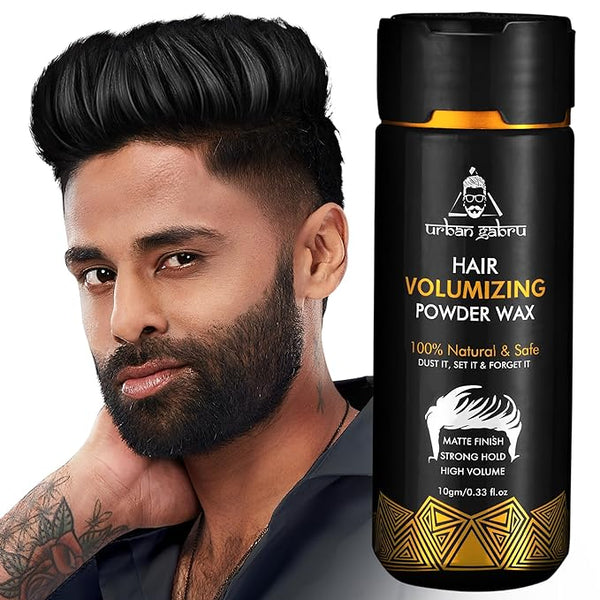 UrbanGabru Hair Volumizing Powder Wax strong hold | Matte Finish | 24 ...